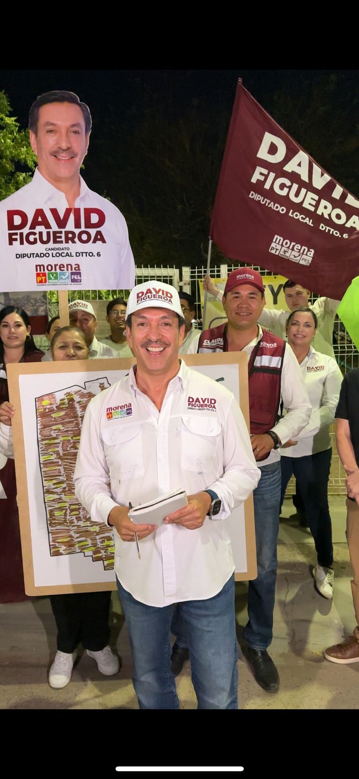 David Figueroa Cumple su Promesa y Recorre las 124 Colonias del ...